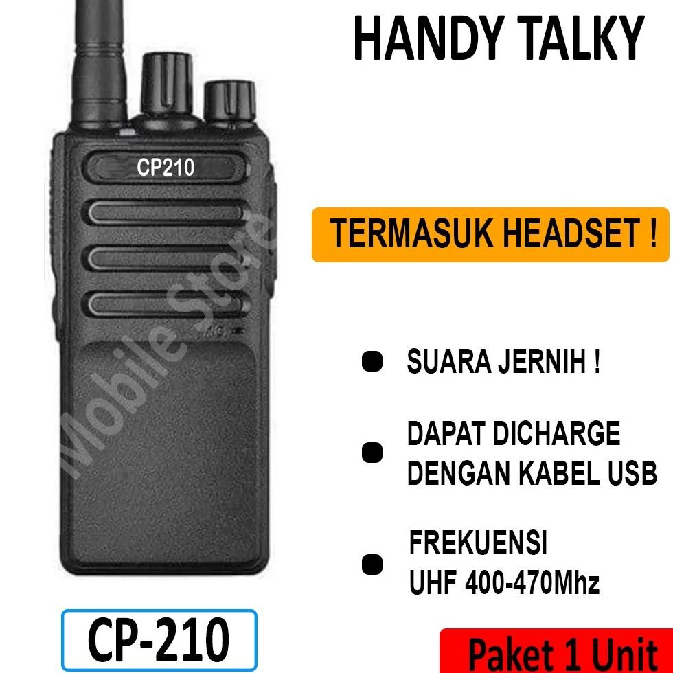 Jual Kons Ht Handy Talky Walky Talky Cp210 Uhf Radio Komunikasi Jarak ...