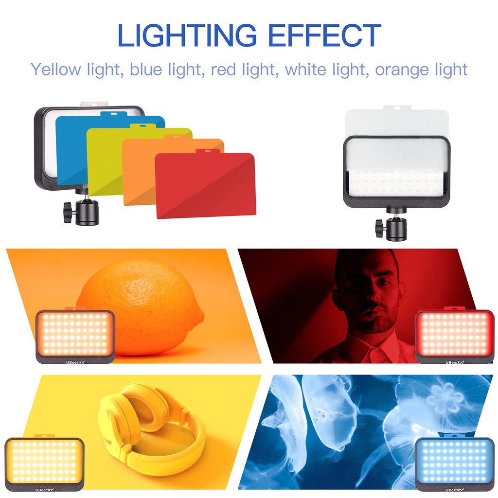 Jual APEXEL Lampu Kamera Studio Fill Light 3 Color Dimmable with Tripod ...