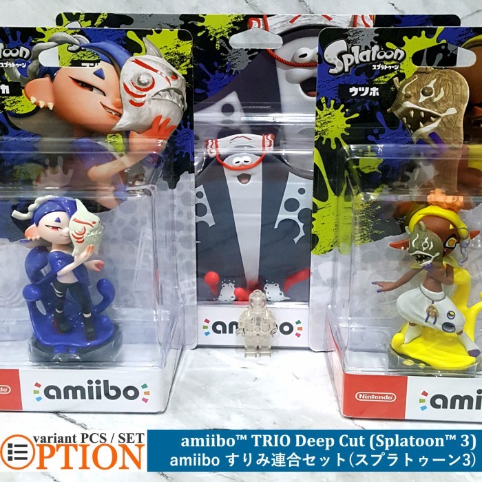 Jual amiibo Surimi Union Set Fuka Utsubo Mantaro (Splatoon 3) Trio Deep ...