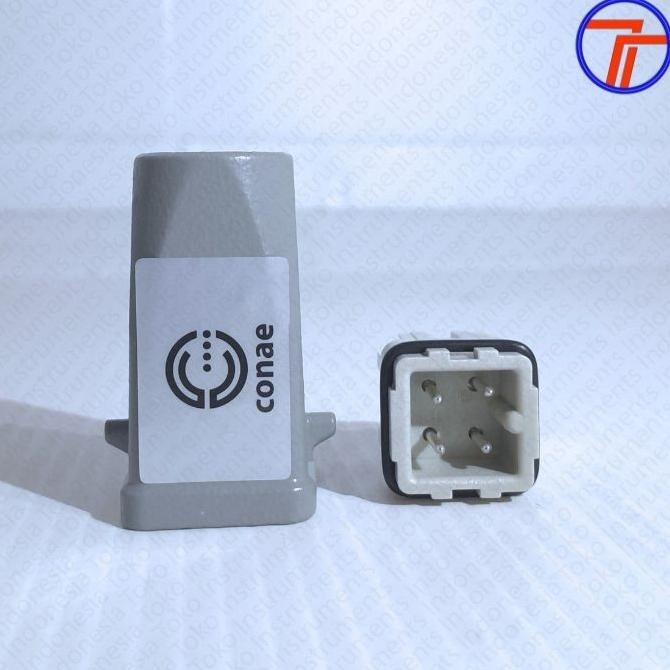 Jual HOOD TOP ENTRY H3A AND INSERT MALE HEAVY DUTY CONNECTOR 3 PIN ...