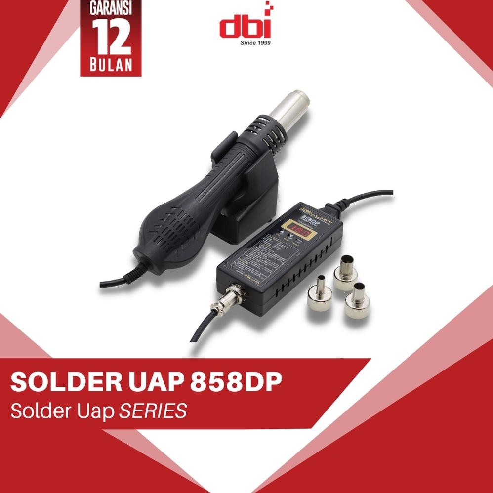 Jual Solder Uap - Blower - Hot Air Gun Portable Digital CELLKIT 858DP ...
