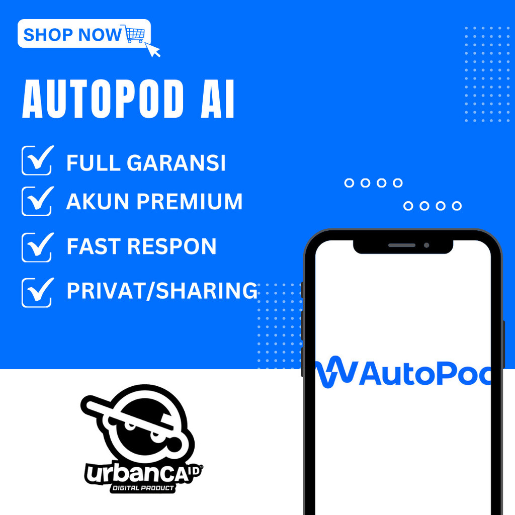 Jual Autopod Ai Generator Pro 1 Tahun Bergaransi | Shopee Indonesia