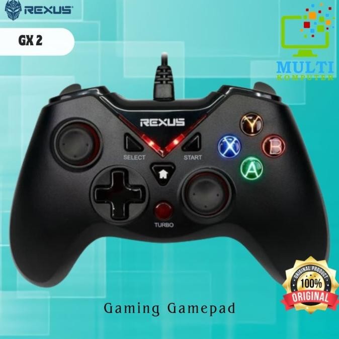 Jual Rexus Gladius Gx2 Pro Stick Gaming Gamepad Controler Usb Pc ...