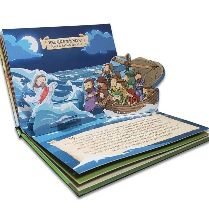 Jual Beli 3 Buku Pop-Up Cerita Alkitab Keatas Harga Super Hemat ...