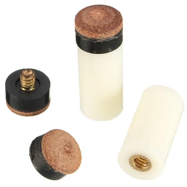 Jual 10pcs screw on cue tips for billiard pool cue stick and snooker ...