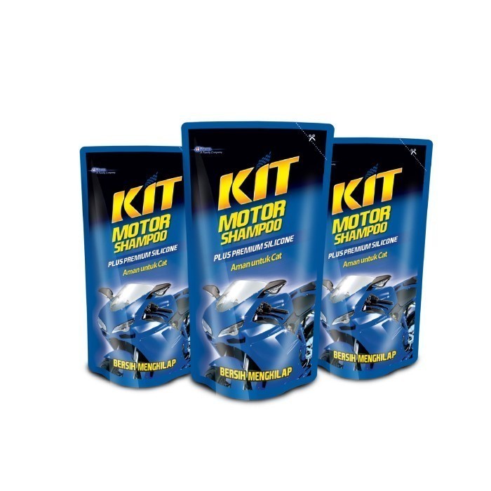 Jual Kit Motor Shampoo Pouch 200Ml X 3Pcs - Pembersih Kendaraan ...