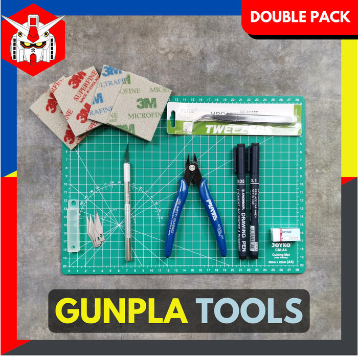 Jual Ready Tools Set Gundam Gunpla - Tool Kit Rakit Gundam (Double Pack ...