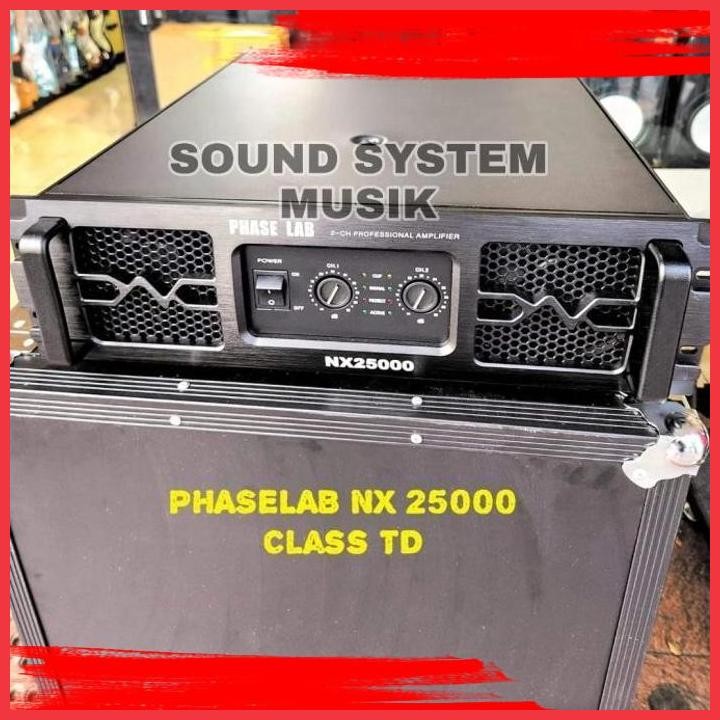Jual (SOU) POWER AMPLIFIER AMPLI PHASELAB NX 25000 NX25000 CLASS TD 2 ...
