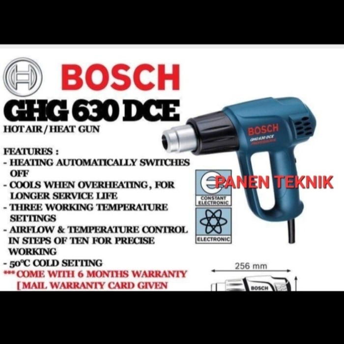 Jual READY STOKKK BOSCH GHG 630DCE HEAT GUN HOT AIR GUN GHG630 DCE ...