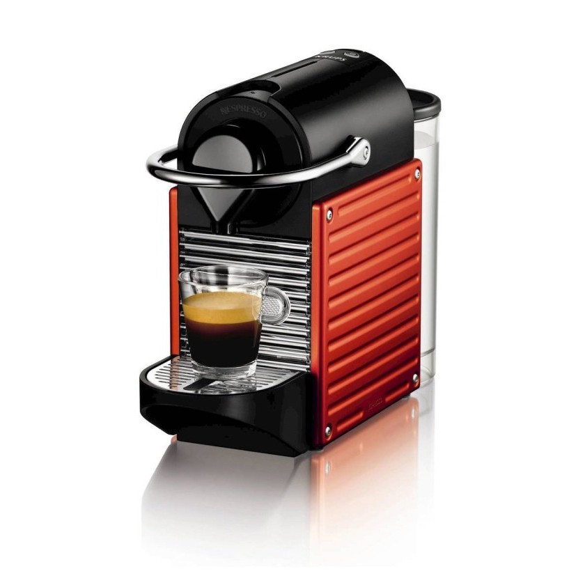 Jual Nespresso Pixie Coffee Machine -- Red | Shopee Indonesia