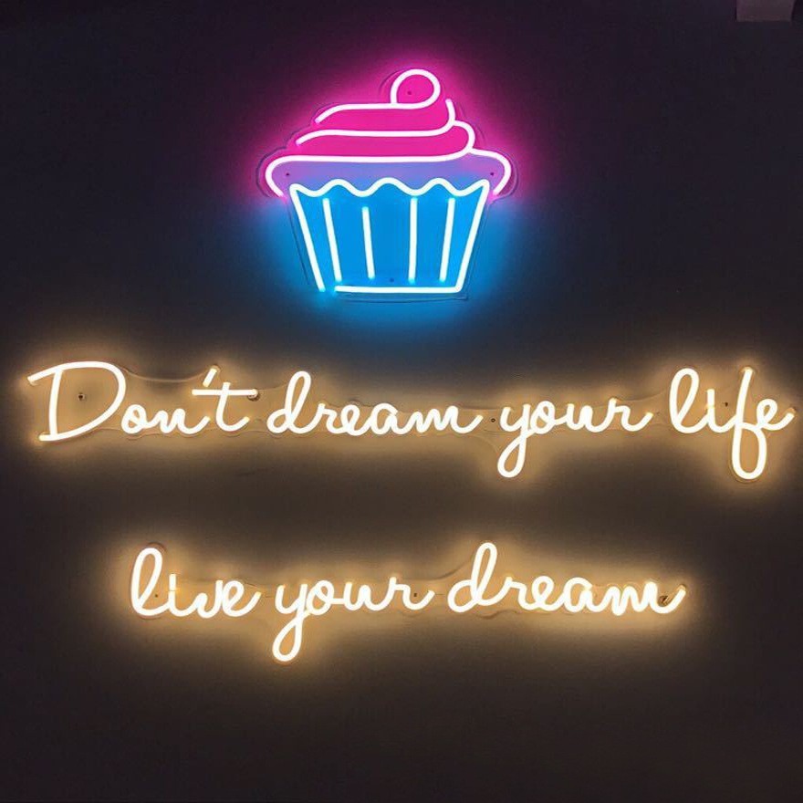 Jual Tanda neon personalisasi untuk iklan, dekorasi interior. Papan ...