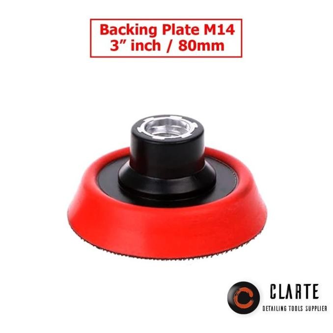 Jual Backing Plate M14 - 3" inch / 80mm - BP Mesin Poles Rotary ...