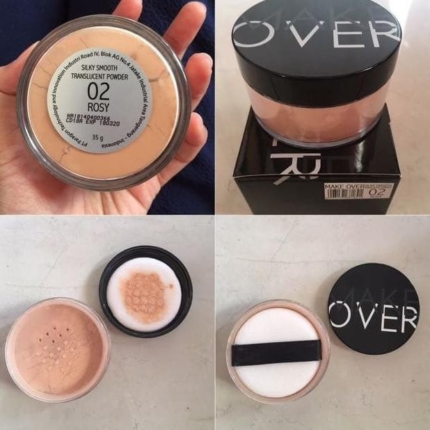 Jual VIP MAKE OVER Silky Smooth Translucent Powder (Bedak Tabur) P19A ...