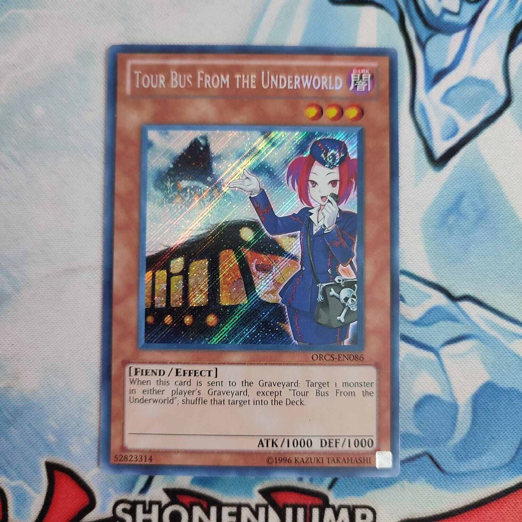 Jual yugioh tour bus from the underworld ORCS secret rare original ...