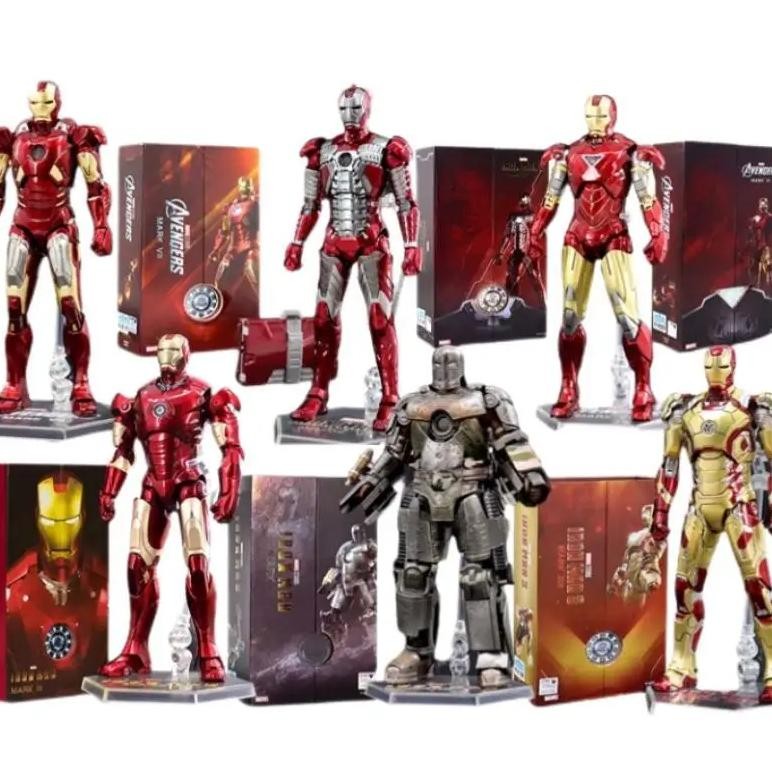 Jual zd original iron man legends mk42 war machine mk1 mk2 mk3 mk4 mk5 ...