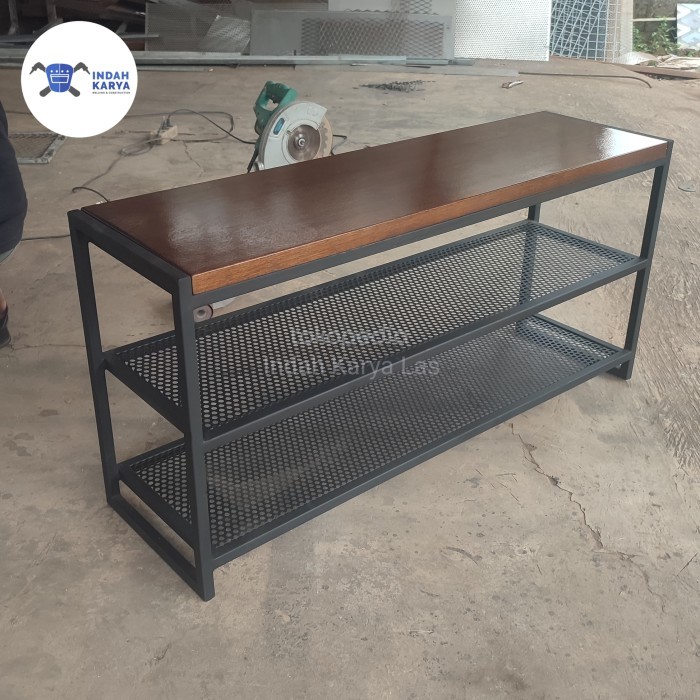 Jual Produk Ready Shoe bench shoe storage rak sepatu besi kombinasi ...