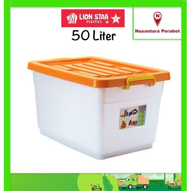 Jual LION STAR VC-15 Wagon Container 50 Lt (Box Penyimpanan 50 Lt ...