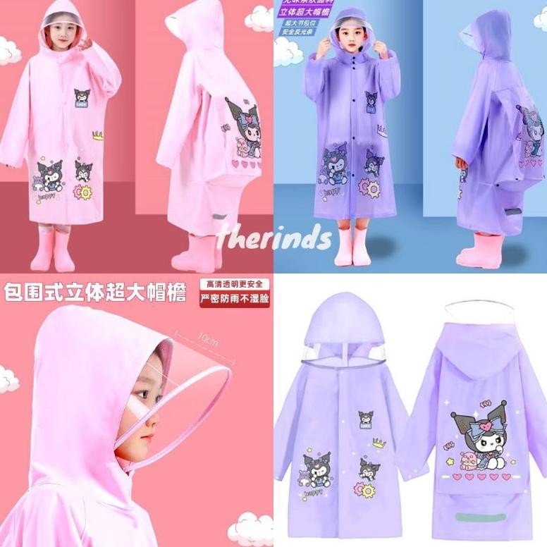 Jual JAS HUJAN ANAK KUROMI | JAS HUJAN RANSEL | JAS HUJAN PONCO ANAK ...