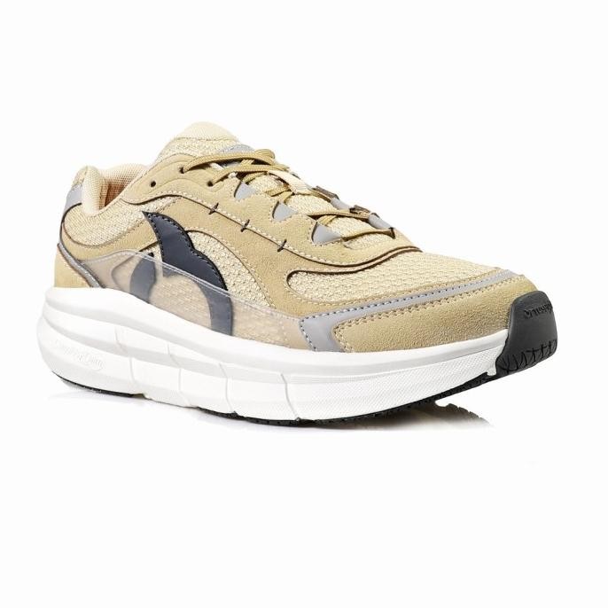 Jual SEPATU SNEAKERS ORTUSEIGHT OCTAGON - BEIGE | Shopee Indonesia