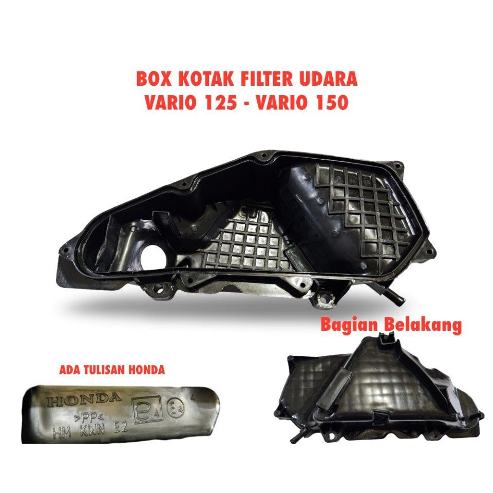 Jual BOX FILTER RUMAH SARINGAN UDARA VARIO 125 150 LED BAGIAN DALAM ORI ...