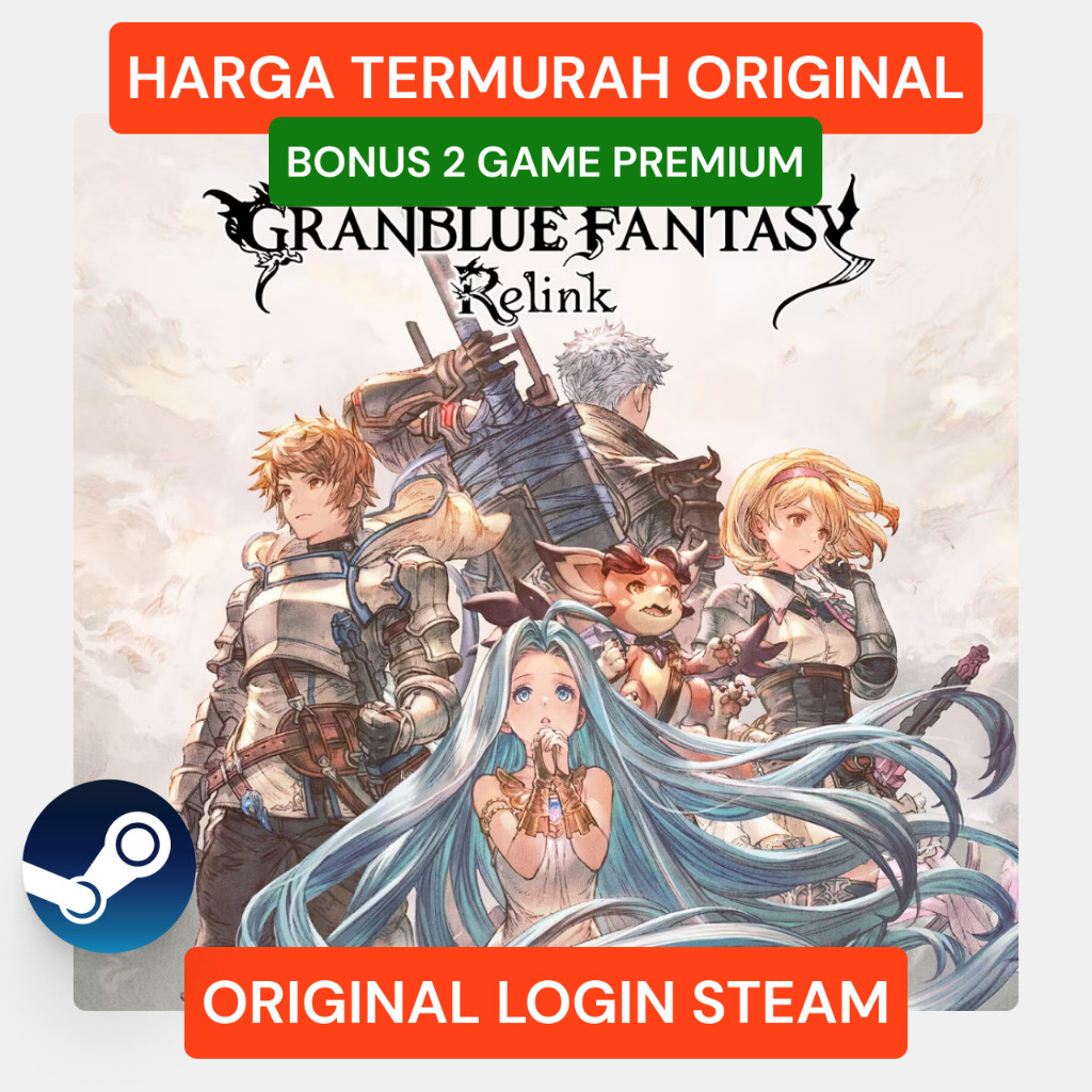 Jual GRANBLUE FANTASY: RELINK GAME PC LAPTOP STIM ORIGINAL TERMURAH BONUS GAME | Shopee Indonesia