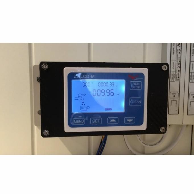 Jual Digital Flow Meter Control Display+Flow Sensor G1/2"+Solenoid ...