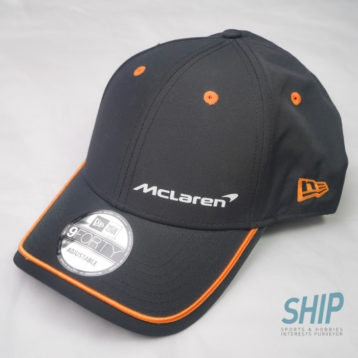 Jual Topi McLaren F1 original New Era contrast piping black 9forty 940 ...