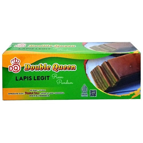 Jual S09750 DOUBLE QUEEN RASA PANDAN LAPIS LEGIT 410GR MAJU BERSAMA (20250417) | Shopee Indonesia