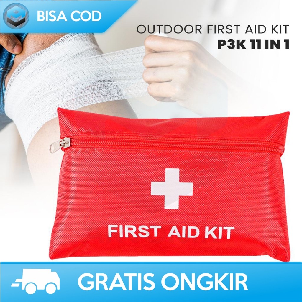 Jual FIRST AID KIT POUCH MINI P3K OUTDOOR TRAVEL KOTAK PERTOLONGAN ...