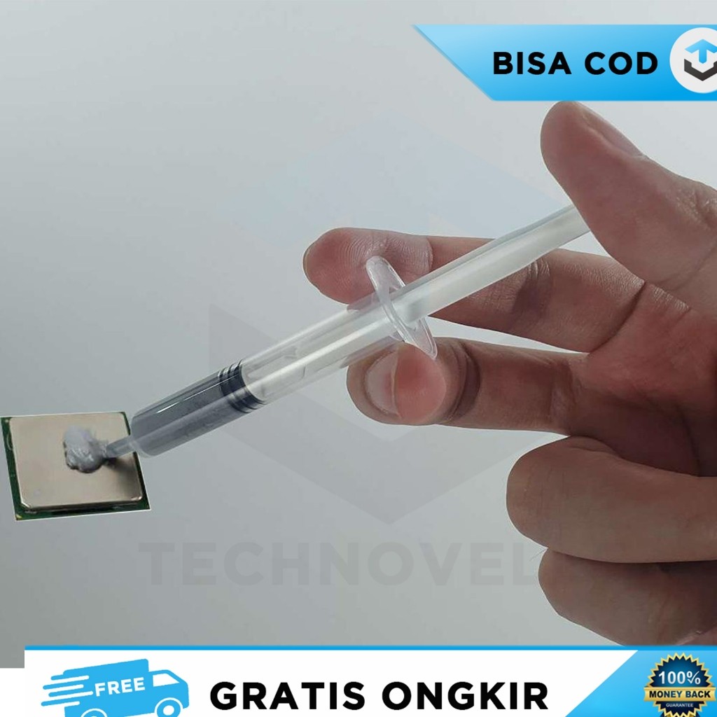 Jual VGA HEATSINK COOLING PLASTER THERMAL GREASE 3G PASTA TERMAL GD ...