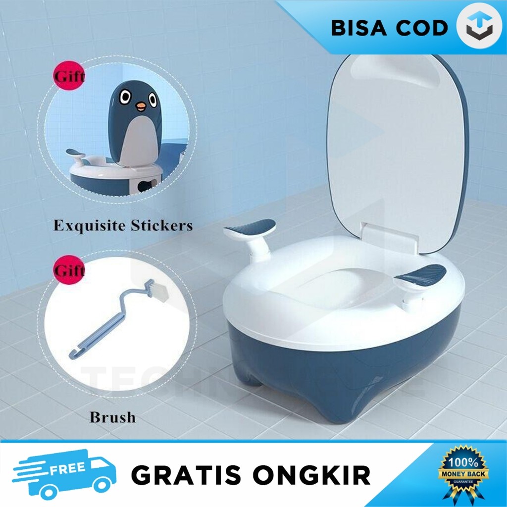 Jual BABY POTTY TOILET ANAK WC DUDUK LATIHAN KLOSET KIDS SEAT PORTABLE ...