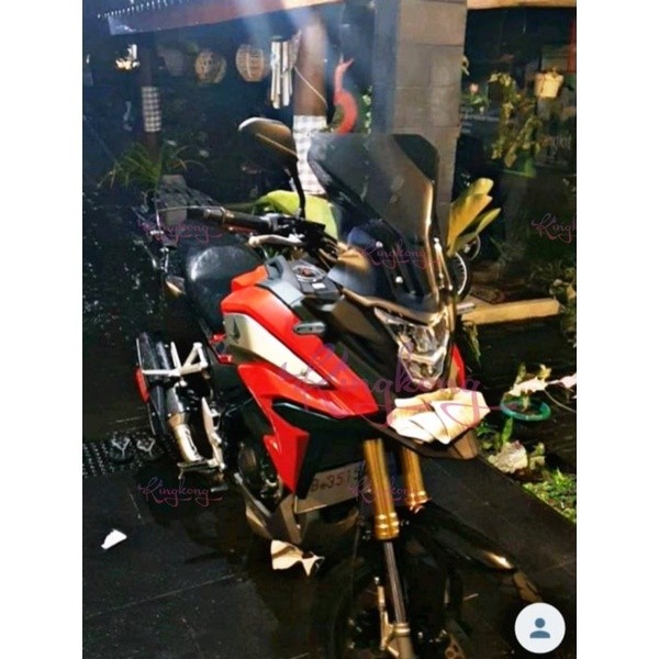 Jual Visor Honda Cb 150X Adventure, Windshield Ws Honda Cb150X Touring ...