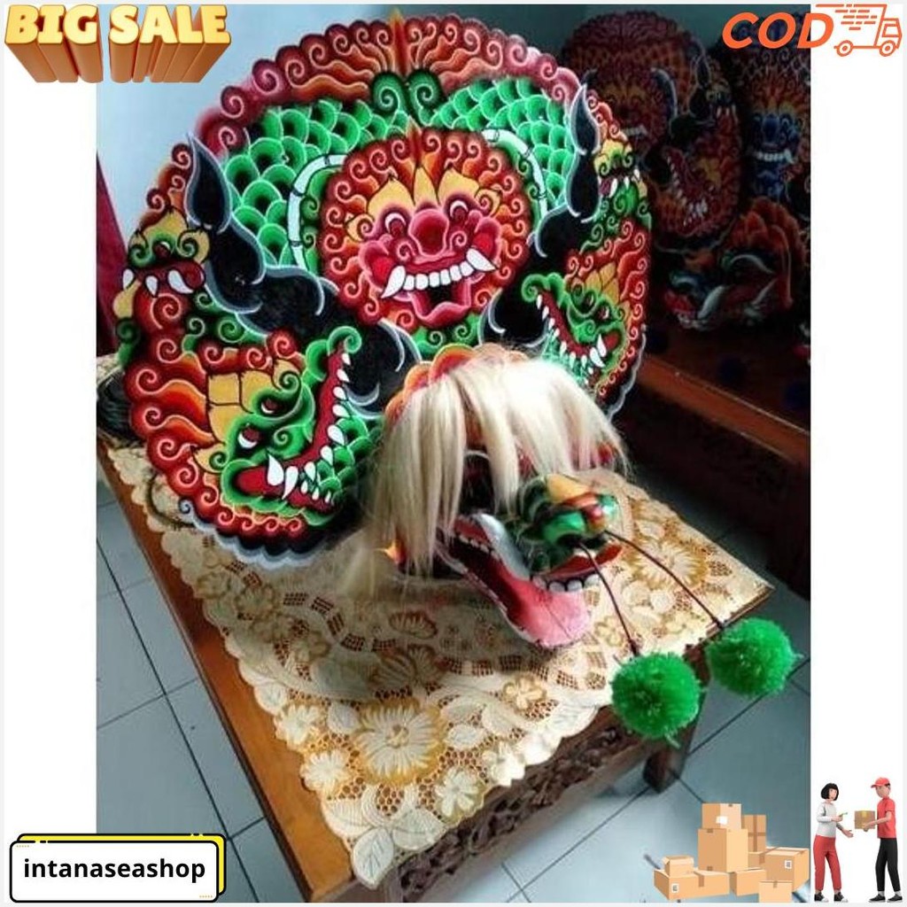 Jual Siap Dikirim Promo Barongan |Barongan Kedirian Siung Gantung Full ...