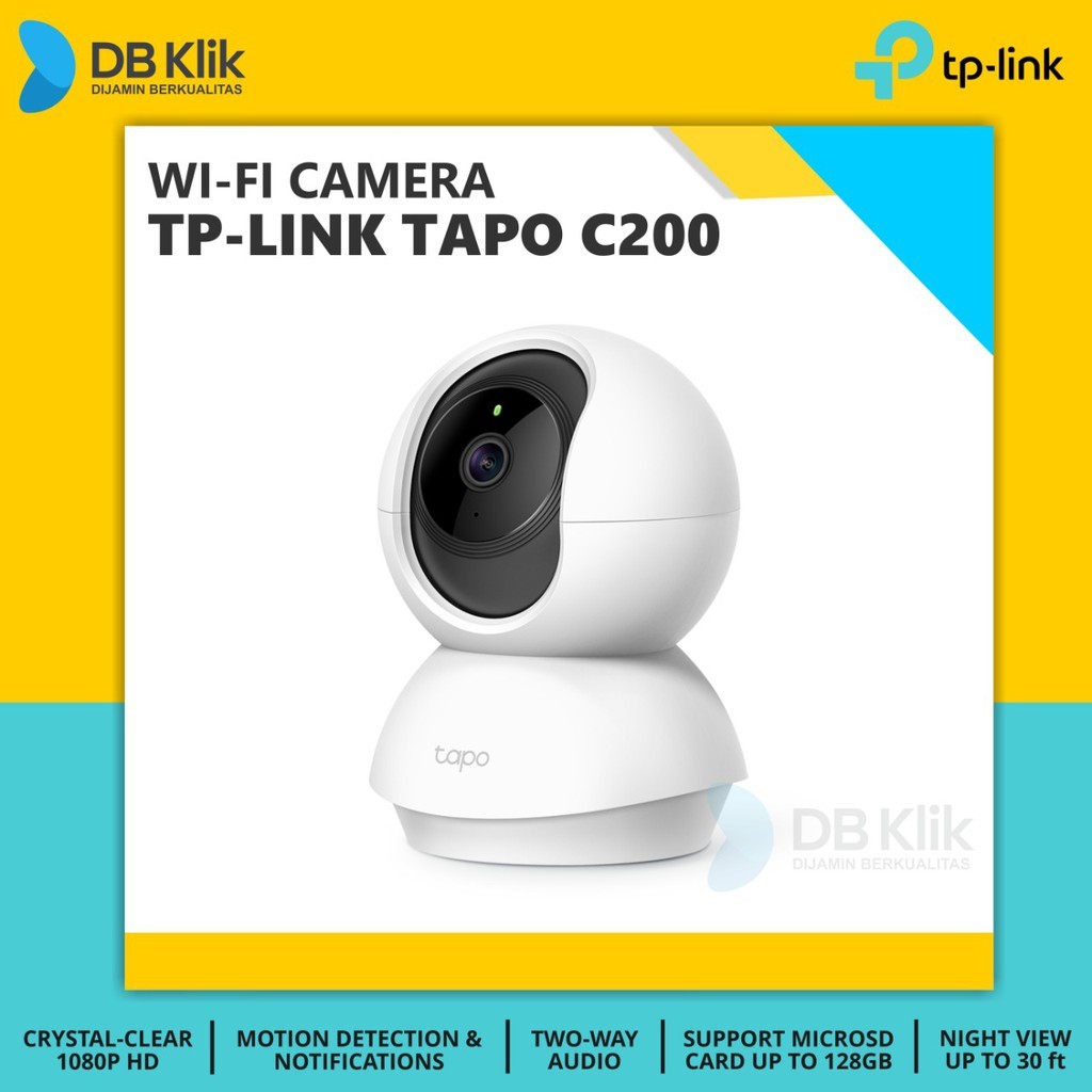 Jual Tp-Link Wifi Camera Tapo C200 - Home Security Cam Tplink Tapo C200 ...