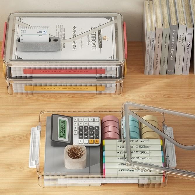 Jual TND CLEAR FOLDER - TAS PENYIMPANAN DOKUMEN / BOX FILE DOKUMEN ...