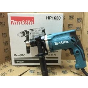 Jual Mesin Bor Tangan Beton Tembok Kayu Besi 13Mm Makita Hp1630 Original Dan Terpercaya | Shopee ...