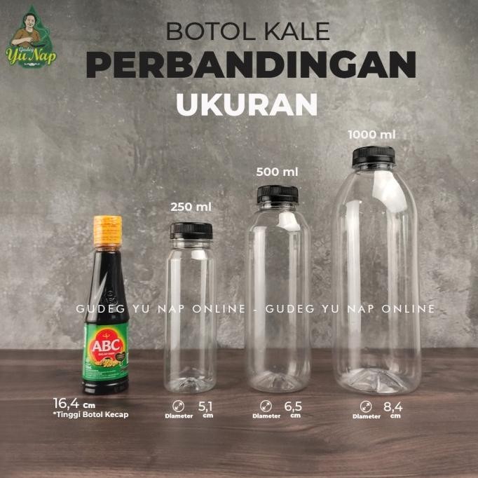 Jual Botol Kale 250 Ml Ekonomis - Botol Plastik 250Ml / 250 Ml | Shopee Indonesia