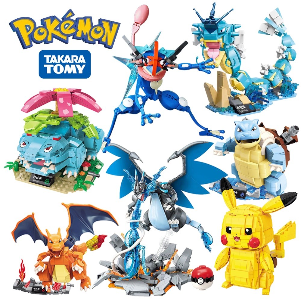 Jual New Classic Anime Pokemon Center House Pikachu Greninja Mewtwo ...