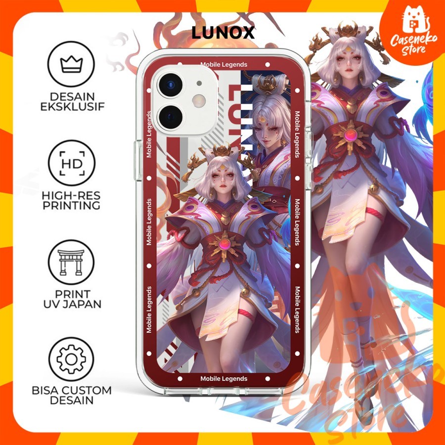 Jual Custom Case Lunox Mobile Legends MLBB Casing Smartphone Phone HP 1 ...