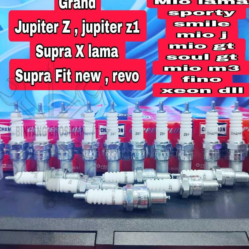 Jual SPECIAL BUSI CHAMPION Z9Y 1 PACK ISI 10 PCS GRAND MIO SUPRA ...