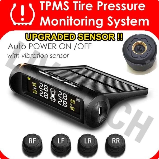 Jual TPMS ALARM PENGUKUR TEKANAN BAN MOBIL T1 TIRE PRESSURE MONITOR ...