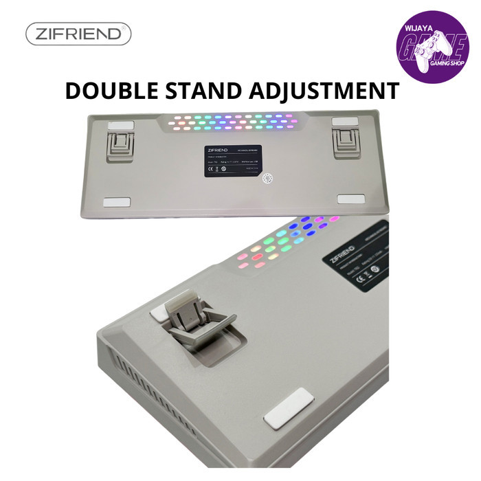 Jual Zifriend T62 Mechanical Keyboard 63Keys 60% Layout Blue Red Switch Rgb | Shopee Indonesia