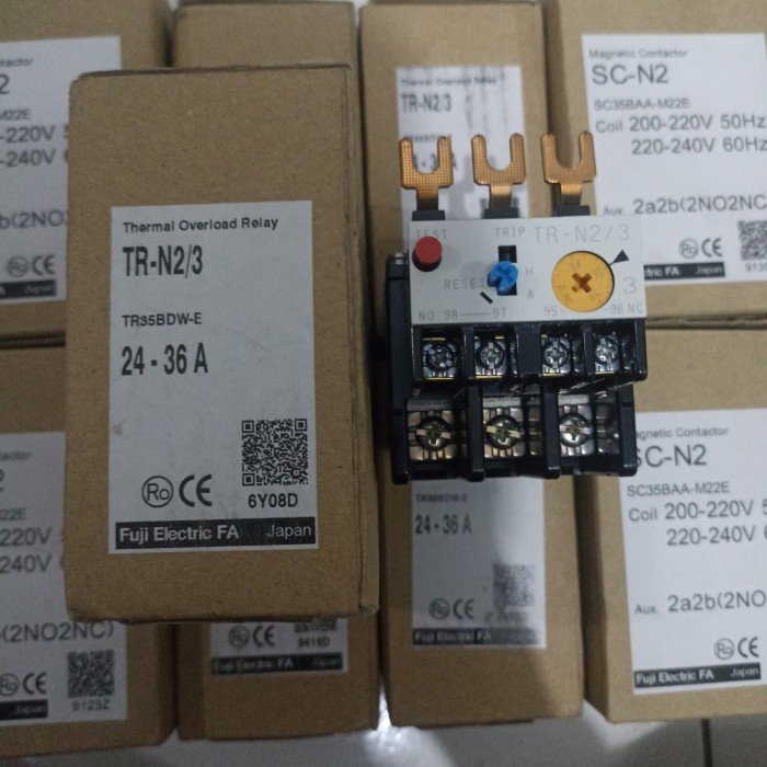 Jual HARGA DISC - Thermal Overload Relay Fuji TR-N2/3 24-36A Original | Shopee Indonesia