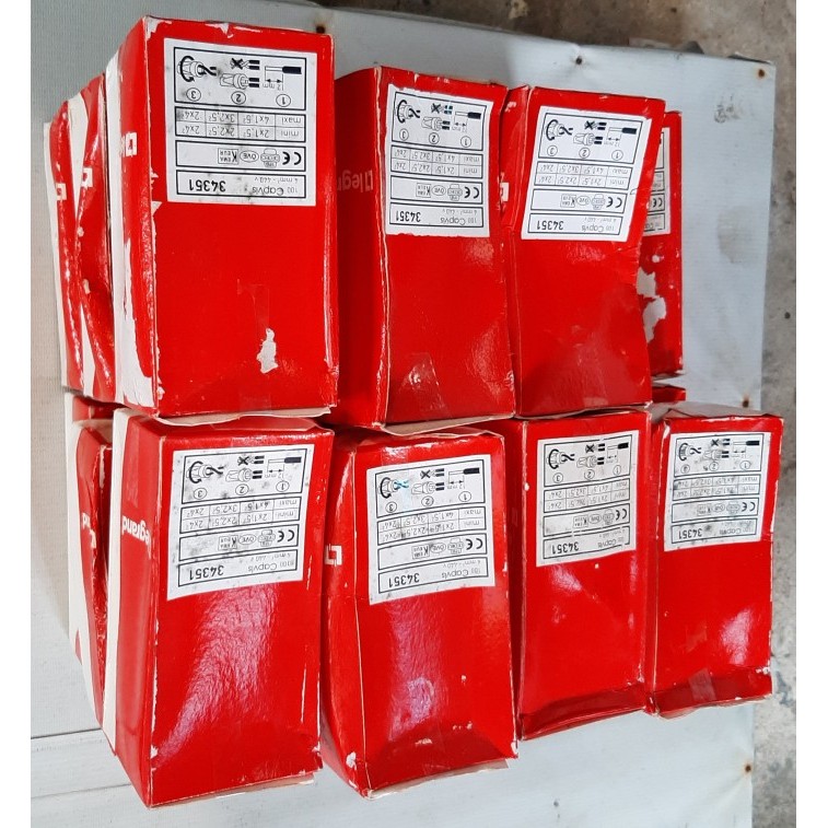 Jual Lasdop / Wire Connector / Capvis 4Mm Kuning 34351 Legrand Original ...