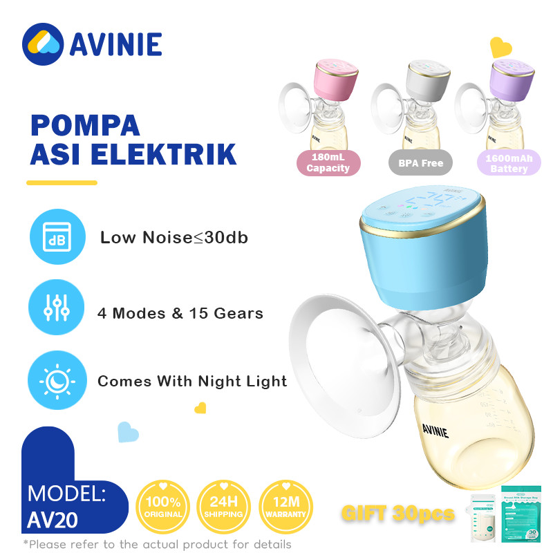 Jual AVINIE Pompa Asi Elektrik 35db Wireless Breast Pump BPA Free ...