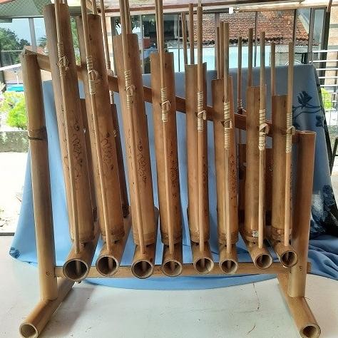 Jual ALAT MUSIK TRADISIONAL ANGKLUNG ASLI JAWA BARAT L21T | Shopee Indonesia