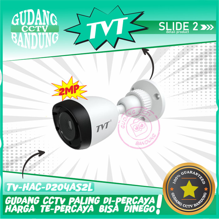 Jual Cctv TVT Outdoor 2MP TV-HAC-L204AS2L | Shopee Indonesia