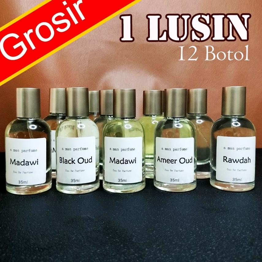 Jual Grosir Parfum Arabian 1 Lusin ( 12 Botol ) Ukuran 35ml Spray ...