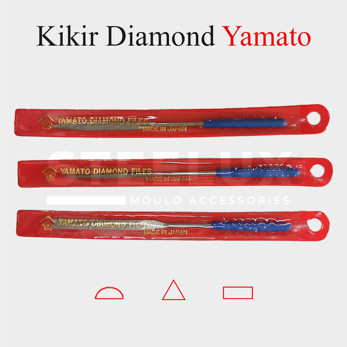 Jual Kikir Diamond Yamato Intan 1pc 3x140mm File 3 140 Segitiga Flat ...