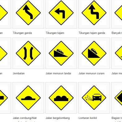 Jual Promo. Jual Rambu Lalu Lintas Ukuran 60cm. Jual rambu Custom STS ...